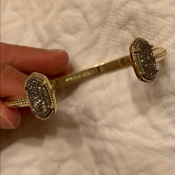 Kendra Scott | Jewelry | Kendra Scott Elton Pinch Cuff In Agate | Poshmark